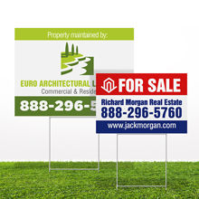 Custom Yard Signs & Lawn Signs | PrintRunner.com